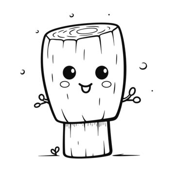 Tree Trunks Drawing PNG Vector PSD And Clipart With Transparent Background For Free Download