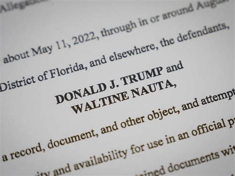 Trump Seeks Delay In His Classified Documents Trial Likely Until After