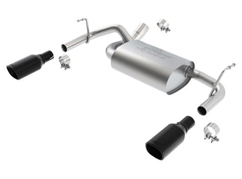 Borla 12 16 Jeep Wrangler 36atmt 4wd 24dr S Sq Rlac Sr 25in 2i
