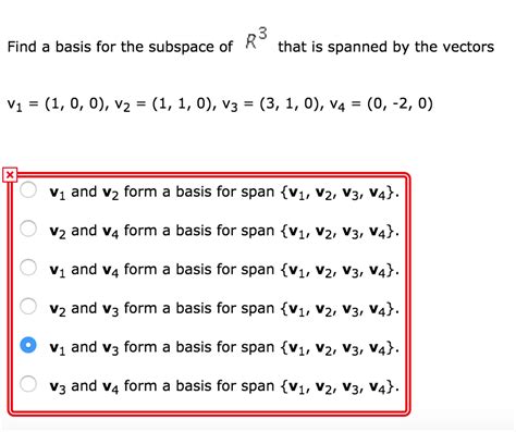 solved find a basis for the subspace of that is spanned by