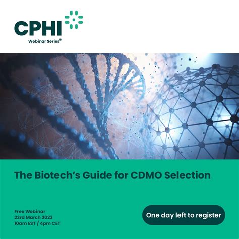 Cphi On Linkedin The Biotechs Guide For Cdmo Selection