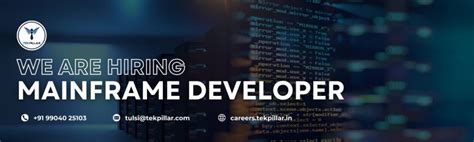 Tulsi Virani On Linkedin Mainframejobs Chennaihiring Cobol Jcl