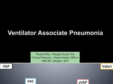 Vap Pptx Lung And Respiratory Health Diseases And Conditions