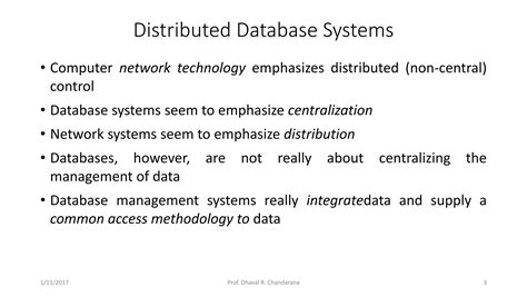 Distributed Dbms Unit 1 Introduction Pptx Databases Computer