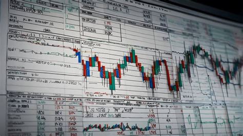 Forex Trading Graphs Featuring Candlestick Patterns And Trend Lines
