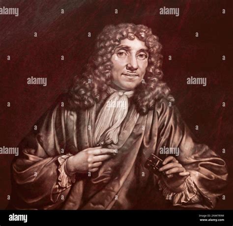 Antonie Philips Van Leeuwenhoek 1632 1723 A Dutch Microbiologist And Microscopist Stock
