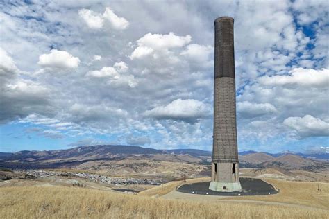 Anaconda Smelter Stack Historic Montana