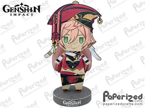 Touhou Project Reimu Hakurei Paperized Paperized Crafts