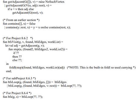 Solved The Top Level Function Must Be Named Bfs The Chegg