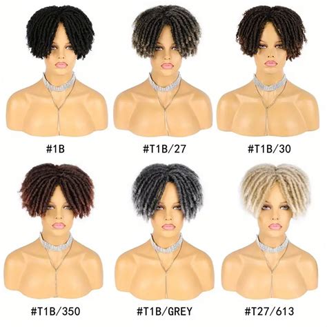 Handmade Soft Synthetic Dreadlocks Toupee Hair Pieces Women Temu