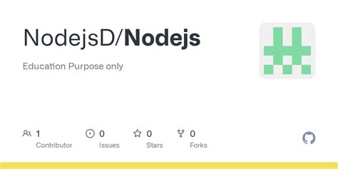 Github Nodejsdnodejs Education Purpose Only