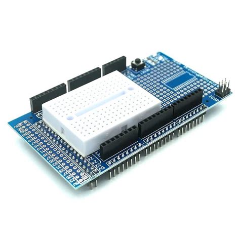 arduino mega proto shield v3 купить в магазине радиодеталей chipster ru