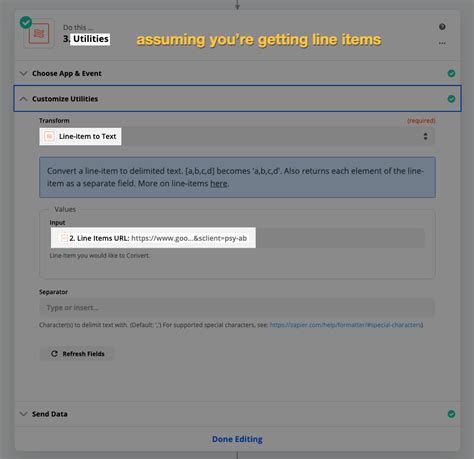 Convert A Url Dataset To Individual Html Hyperlinks Zapier Community