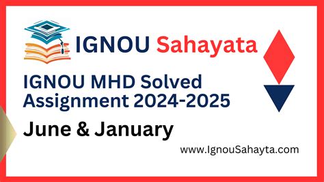ignou mhd solved assignments 2024 2025 july january