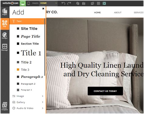 Adding Text To Your Website Website Com
