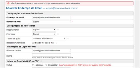 Help Me Please Imap Not Available Php Must Have Imap Support Included