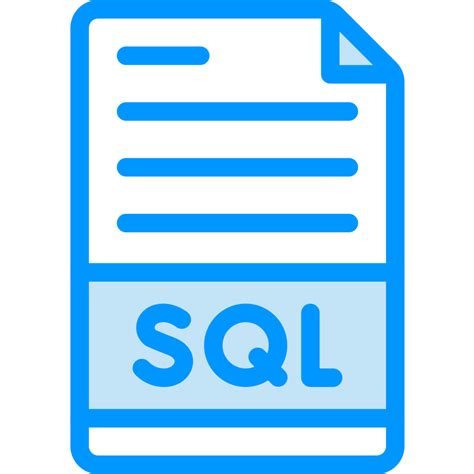 Structured Query Language Data File Icon Download On Iconfinder