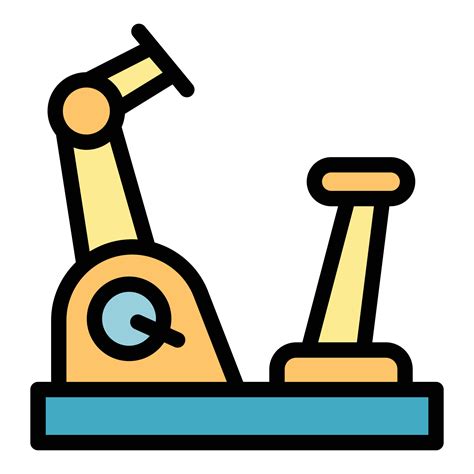 Exercise Bike Icon Color Outline Vector 15266549 Vector Art At Vecteezy