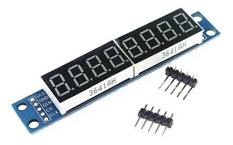 Módulo Display 7 Segmentos 8 Dígitos Max7219 Arduino Max Cuotas