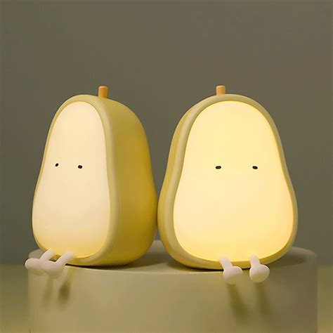 헤이루미 생일선물추천 귀여운 아보카도 무드등 Led 실리콘 휴대폰 거치대 핸드폰 거치대 위시버킷