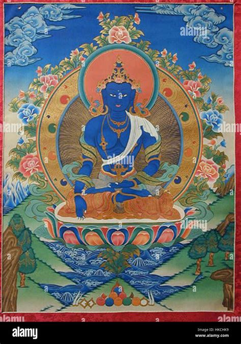 Akshobhya Is A Traditional Buddhist Representation Of One Of The Five