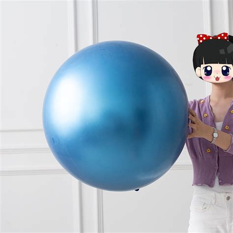 Gihoo Pcs Inch Metallic Latex Ballon Oversized Grandado