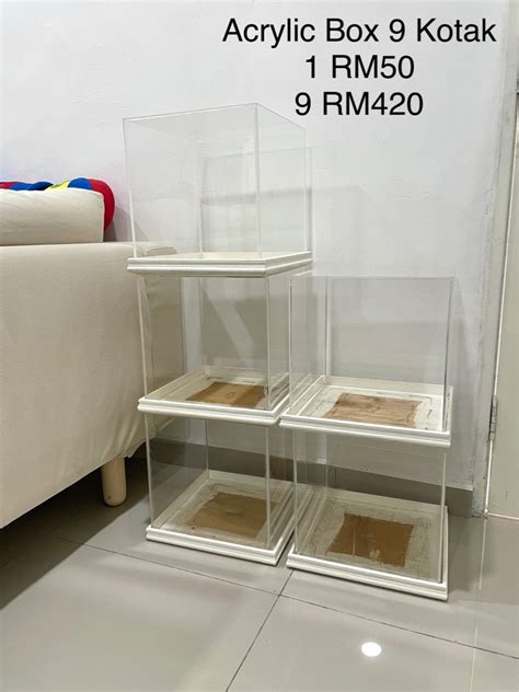 Acrylic Box 9 Kotak Furniture And Home Living Home Decor Vases Acrylic Box 9 Kotak Furniture And Home Living Home Decor Vases