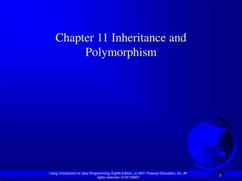 Ppt Chapter 11 Inheritance And Polymorphism Powerpoint Presentation