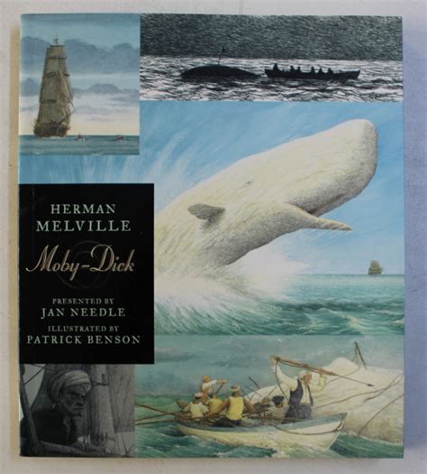 Moby Dick Or The Whale Illustrated By Patrick Benson By Herman
