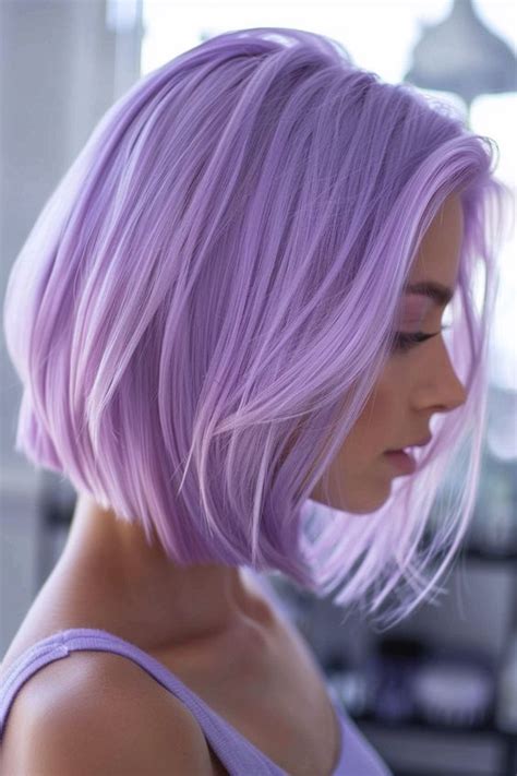 Lovely Lavender Hair Ideas Light Purple Hair Lavender Hair Lilac Hair
