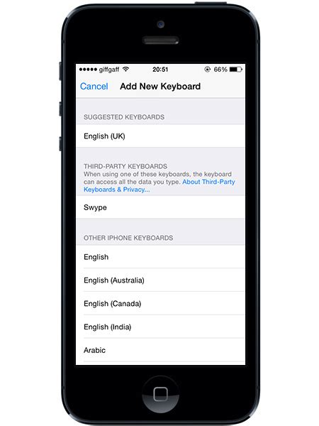 IOS Tips How To Install Custom Keyboards Like Fleksy And Swype Pocket Gamer