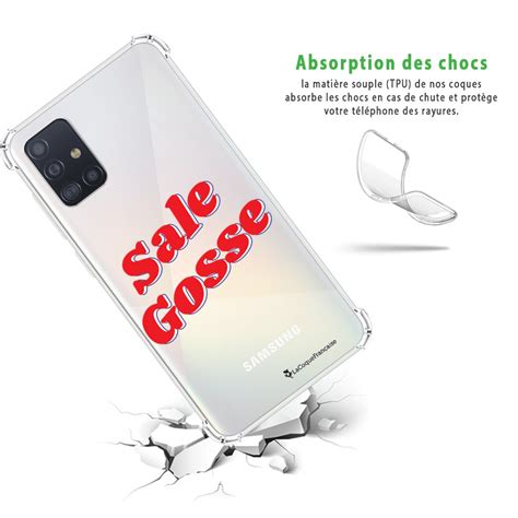 4 sur Coque pour Samsung Galaxy A51 5G anti choc souple angles renforcés transparente Sale
