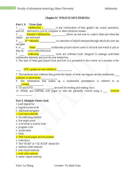 Week2 Tut01 Chapter 01 Tutorial 1 1 Faculty Of Information