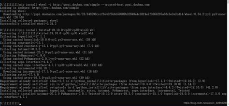 parsel安装老是失败 解决scrapy安装失败 csdn博客