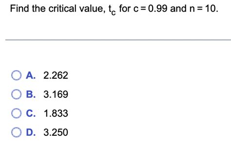 Solved Find The Critical Value Tc For C And N A Chegg