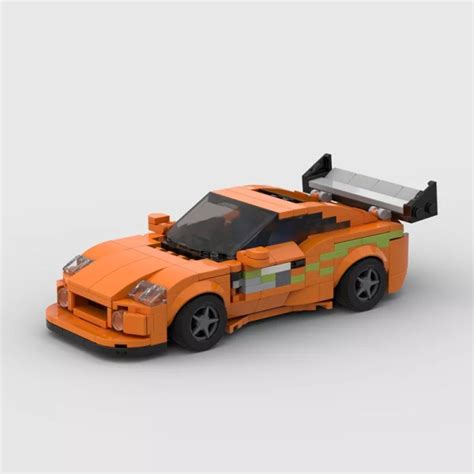 Paul Walker Supra Fast And Furious1 370 Pcs With Pdf Instruction My