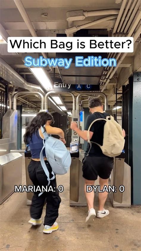 BrevitĒ On Instagram Which Bag Would You Take On The Subway Brevite Backpack Subway Nyc