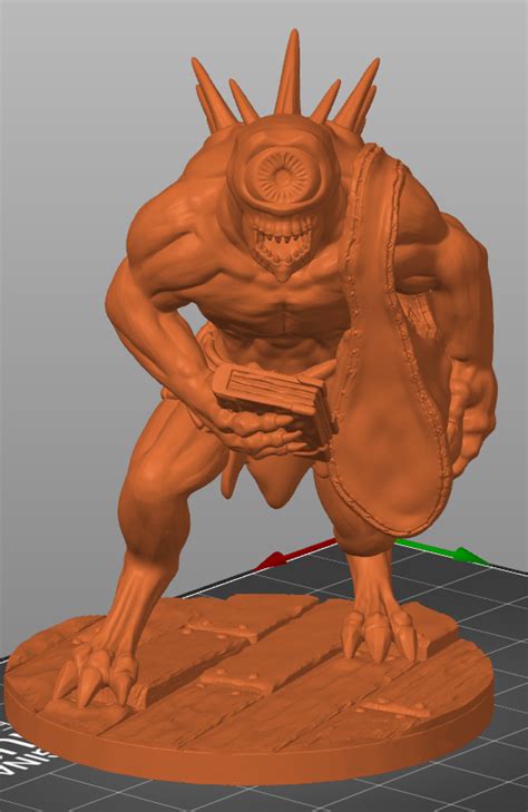 Free Stl File Nothic Mini・3d Print Design To Download・cults