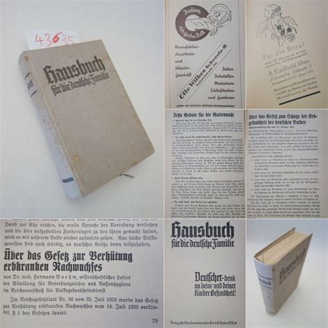 Hausbuch für deutsche Familie Ausgabe für Schwerte an der Ruhr by Reichsbund der