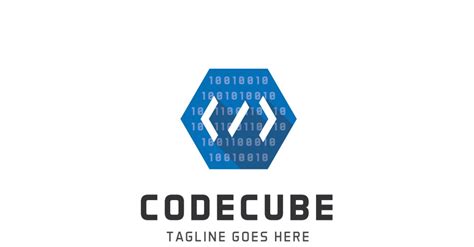Code Cube Logo Template 149573 Templatemonster