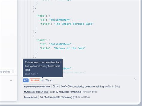 Rate Limiting Details In Graphql Playground By Usrnk1 On Dribbble