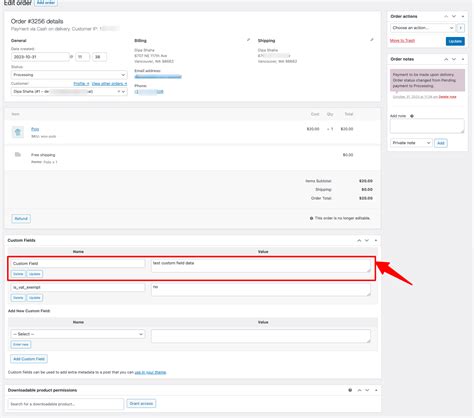 how to add a custom field to woocommerce checkout page