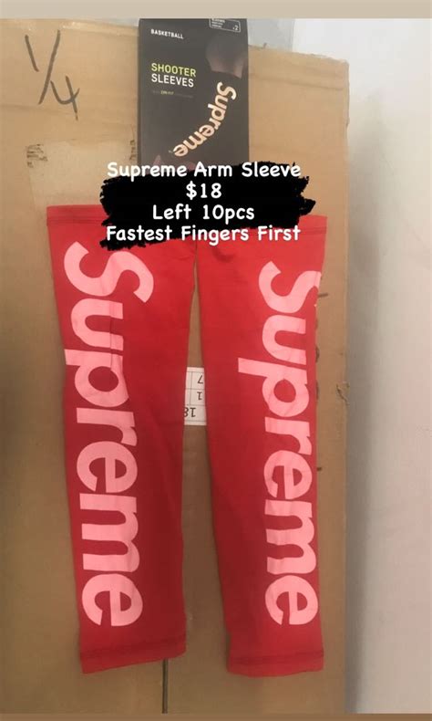 Supreme Arm Sleeve Everything Else On Carousell