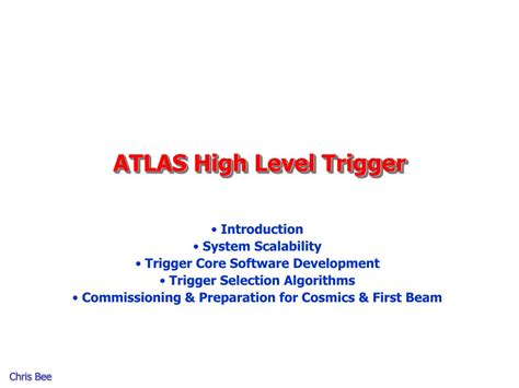 Ppt Atlas High Level Trigger Powerpoint Presentation Free Download