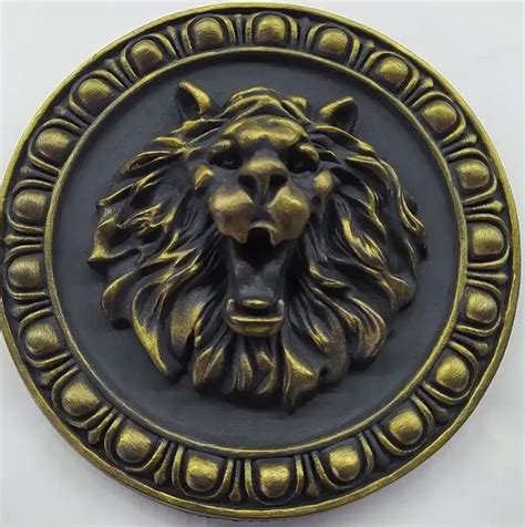 Украшение настенное интерьерное ЛЕВ 3 Д италия купить по доступным ценам в интернет магазине