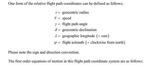【飞行路径系统中的轨迹建模】如何在飞行路径坐标系中为航空航天器的轨迹建模研究（matlab代码实现）flight Path Angle 纬