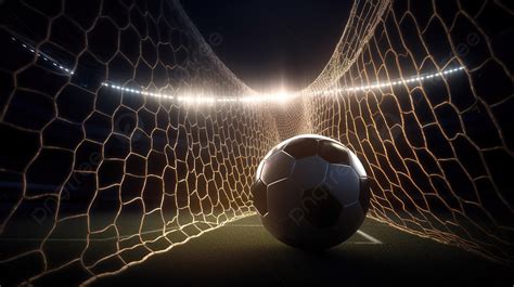성취는 극적인 스포트라이트 배경으로 3d 렌더링된 축구공 점수 목표를 잠금 해제했습니다 축구 네트 운동장 골 배경 일러스트 및 사진 무료 다운로드 Pngtree