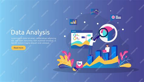 Premium Vector Digital Data Analysis Concept For Market Research And Digital Marketing Strategy