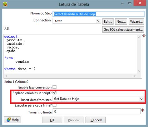 Aprenda Pentaho Step Set Variables E Step Get Variables Exemplos Kettle