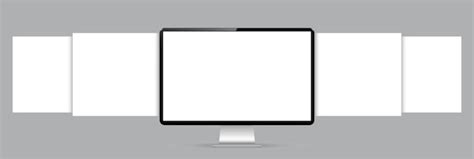 Premium Vector Computer Screen Wireframe Pages